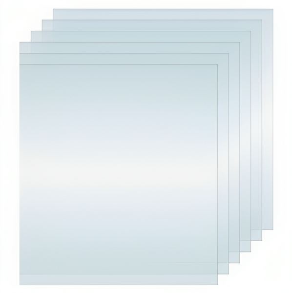 HOJAS DE ACETATO TRANSPARENTE CUADRADAS PARA GRABADO 8" X 8" (PAQUETE ...